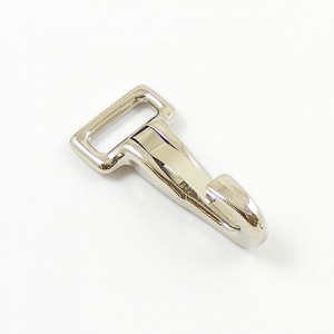 Mini Snap Clip Nickel Plated 12mm Eye - artisanleather.co.uk
