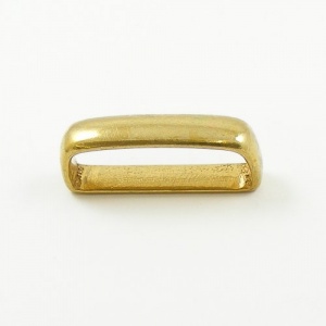 Heavy Cast Brass Belt Loop 38mm - artisanleather.co.uk