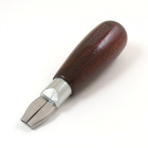 Barnsley Clicker Knife - Red Mahogany Handle - artisanleather.co.uk