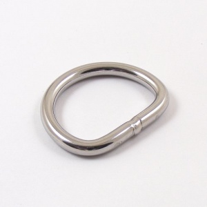 38mm Stainless Steel D Ring - artisanleather.co.uk