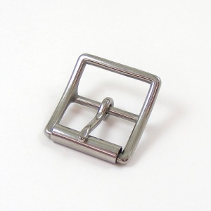 32mm Stainless Steel Whole Roller Buckle - artisanleather.co.uk
