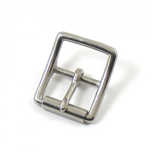 25mm Stainless Steel Whole Roller Buckle - artisanleather.co.uk