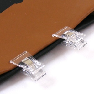 Leather Edge Clips x 25 - artisanleather.co.uk