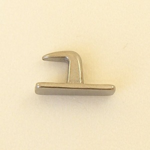 Hook Stud Large Stainless Steel - artisanleather.co.uk