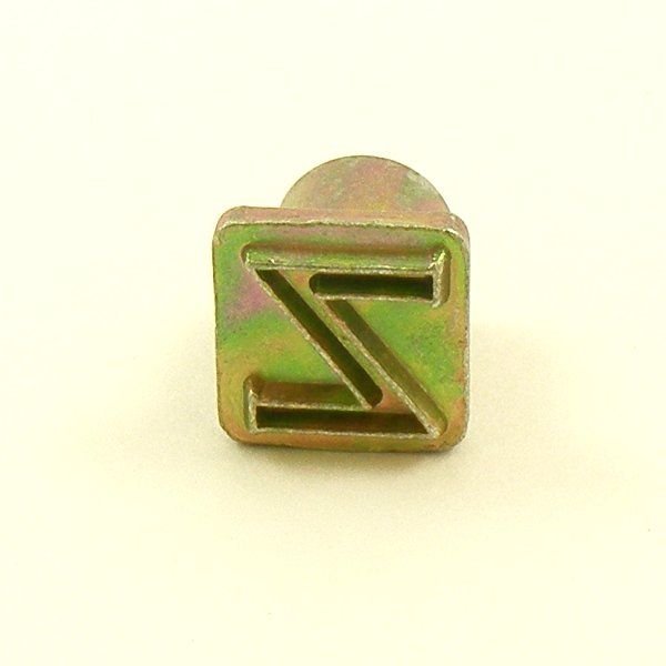 HALF PRICE 12mm Modern Letter Z Embossing Stamp - artisanleather.co.uk