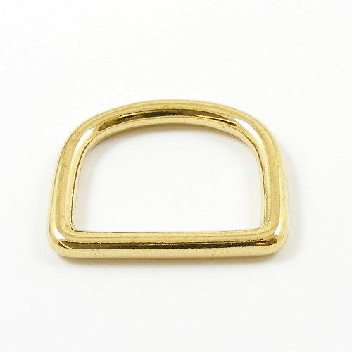 32mm 1 1/4" Cast Brass D Ring - artisanleather.co.uk