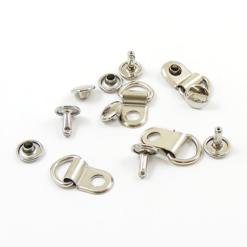 D Rings for Walking Boots 10mm - artisanleather.co.uk