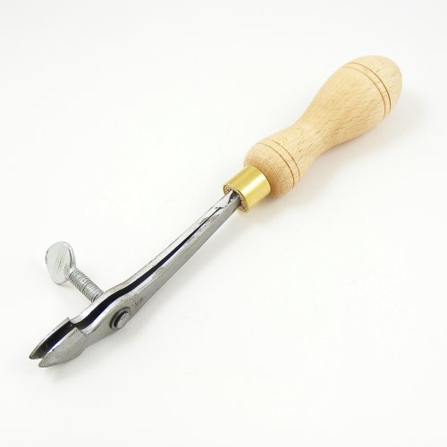 English Adjustable Screw Creasing Iron - artisanleather.co.uk