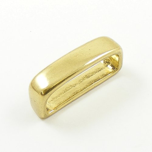 Heavy Cast Brass Belt Loop 25mm - artisanleather.co.uk