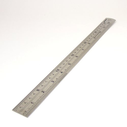 12 inch 30cm Metal Ruler - artisanleather.co.uk