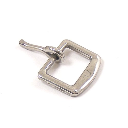 16mm Stainless Steel Bridle Buckle - artisanleather.co.uk