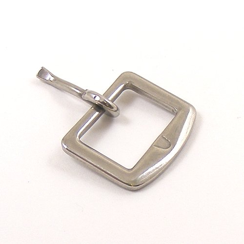 19mm Stainless Steel Bridle Buckle - artisanleather.co.uk