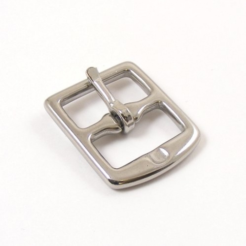 Stirrup Leather Buckle 25mm (1 inch) Stainless - artisanleather.co.uk