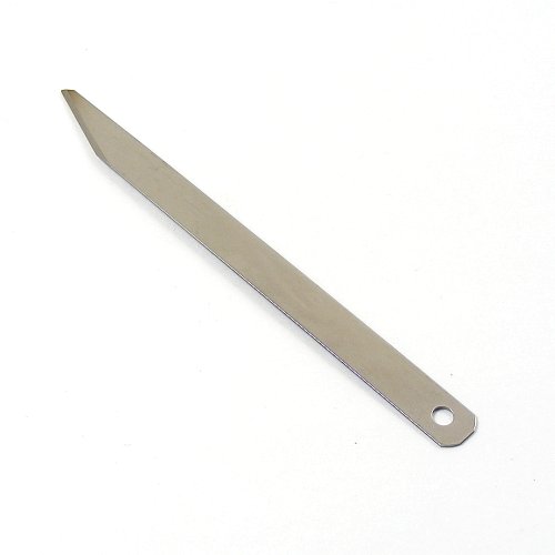 Clicker Knife Blade - Bevel Point Straight - artisanleather.co.uk