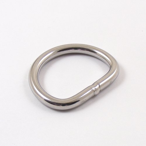 38mm Stainless Steel D Ring - artisanleather.co.uk