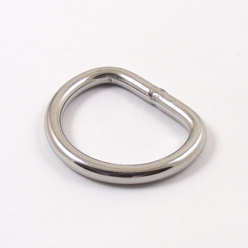 38mm Stainless Steel D Ring - artisanleather.co.uk