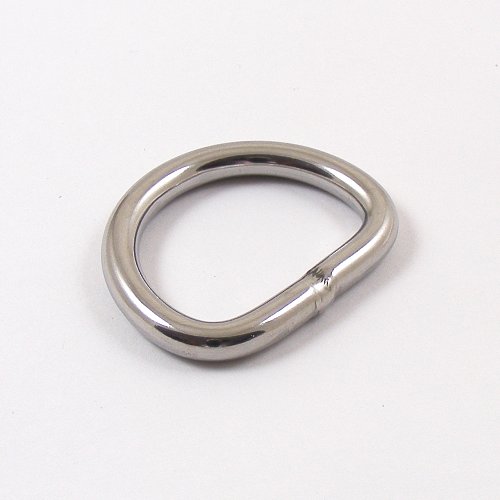 32mm Stainless Steel D Ring - artisanleather.co.uk