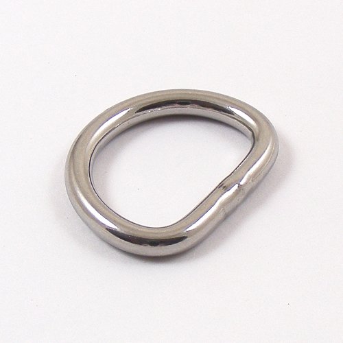 25mm Stainless Steel D Ring - artisanleather.co.uk