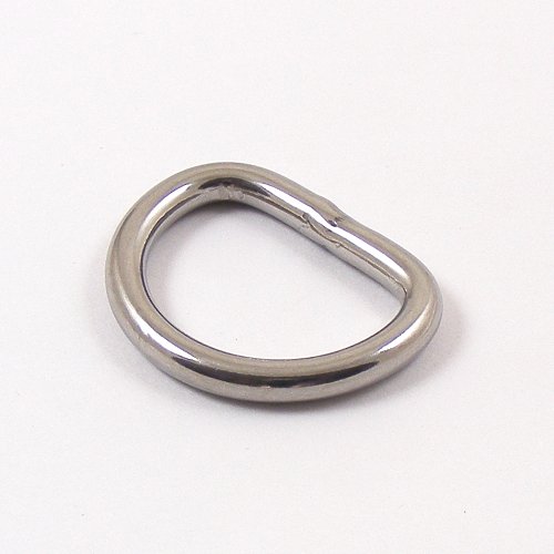 25mm Stainless Steel D Ring - artisanleather.co.uk
