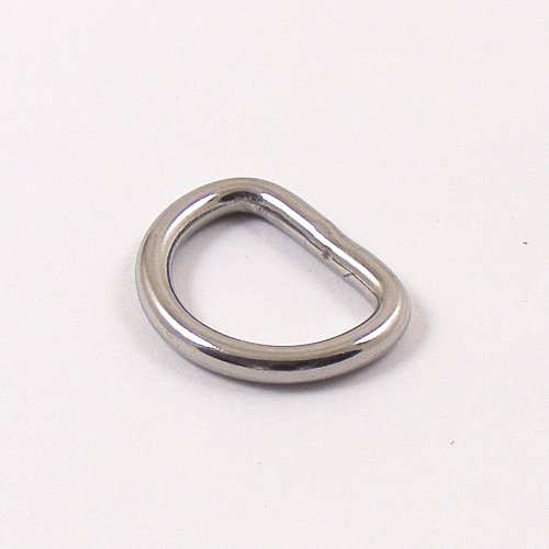 16mm Stainless Steel D Ring - artisanleather.co.uk