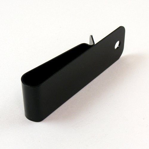 Belt Holster Spring Clip - Black - Slim - artisanleather.co.uk