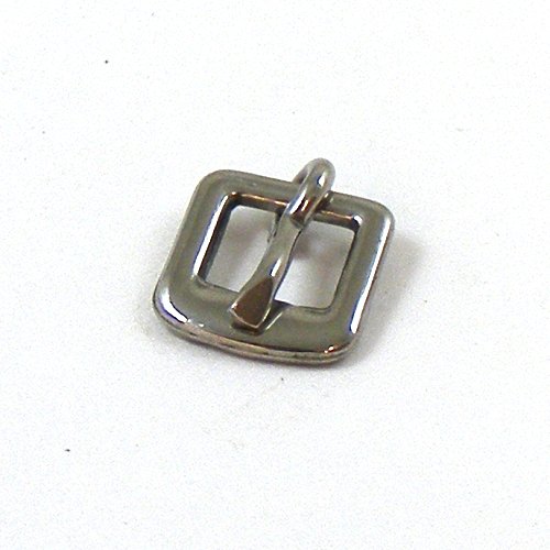 9mm Stainless Steel Bridle Buckle - artisanleather.co.uk