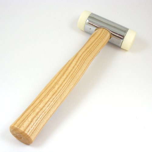 Thorex Nylon Hammer Wooden Handle 38mm - artisanleather.co.uk