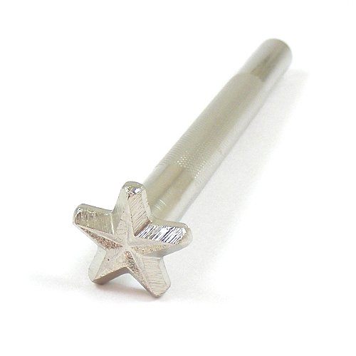 Z785 Leather Stamp Star Shape - artisanleather.co.uk