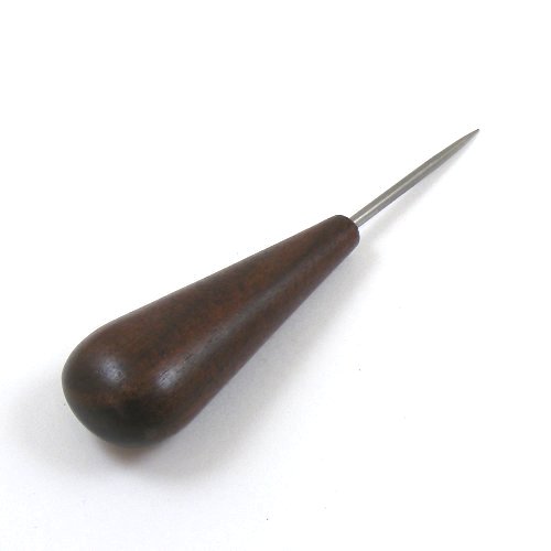 Barnsley Marking Awl - Rosewood Teardrop Handle - artisanleather.co.uk