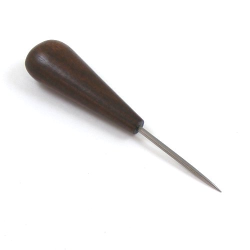 Barnsley Marking Awl - Rosewood Teardrop Handle - artisanleather.co.uk
