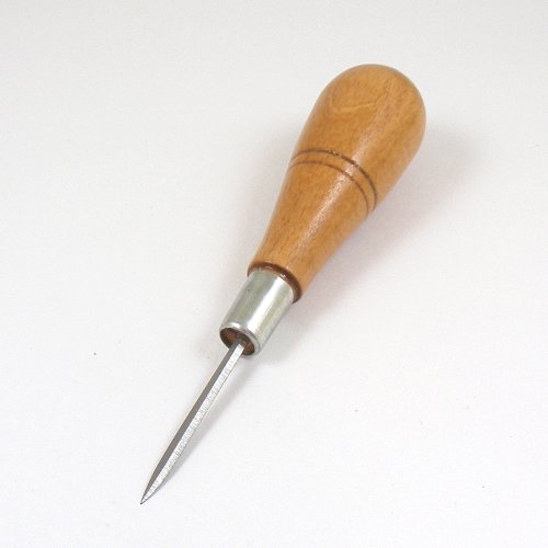 Extra Large Barnsley Sewing Awl - Beech Handle - artisanleather.co.uk