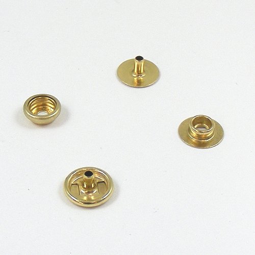 13mm SOLID BRASS Press Studs - artisanleather.co.uk