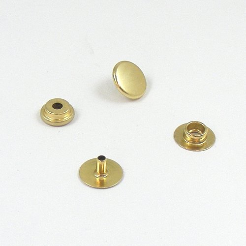 13mm SOLID BRASS Press Studs - artisanleather.co.uk