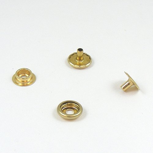 15mm SOLID BRASS Press Studs - artisanleather.co.uk