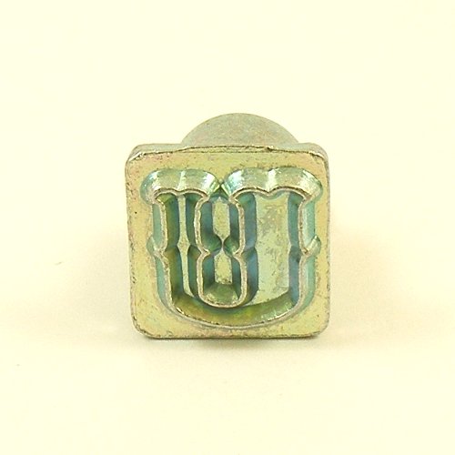 HALF PRICE 12mm Decorative Letter U Embossing Stamp - artisanleather.co.uk