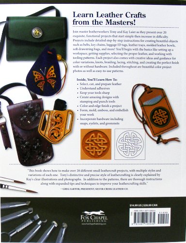 SALE PRICE Projects In Leather by Tony & Kay Laier - artisanleather.co.uk