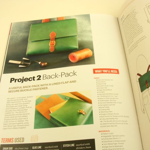 Waxing The Thread Leathercraft Magazine Issue 5 - artisanleather.co.uk