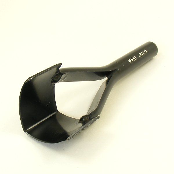 Church Window Point Strap End Punch 38mm - artisanleather.co.uk