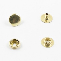 Medium Press Studs 13mm Cap / Line 20 Size - artisanleather.co.uk