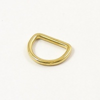 Solid Brass D Rings - artisanleather.co.uk